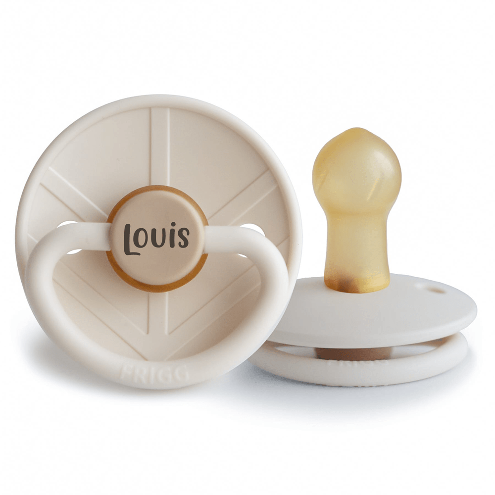 FRIGG Little Viking Natural Rubber Latex Pacifiers | Personalised